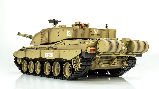 1/16 Tank British Challenger 2 Xích Nhựa (V7.0) Xe Tăng (Battle Tank)